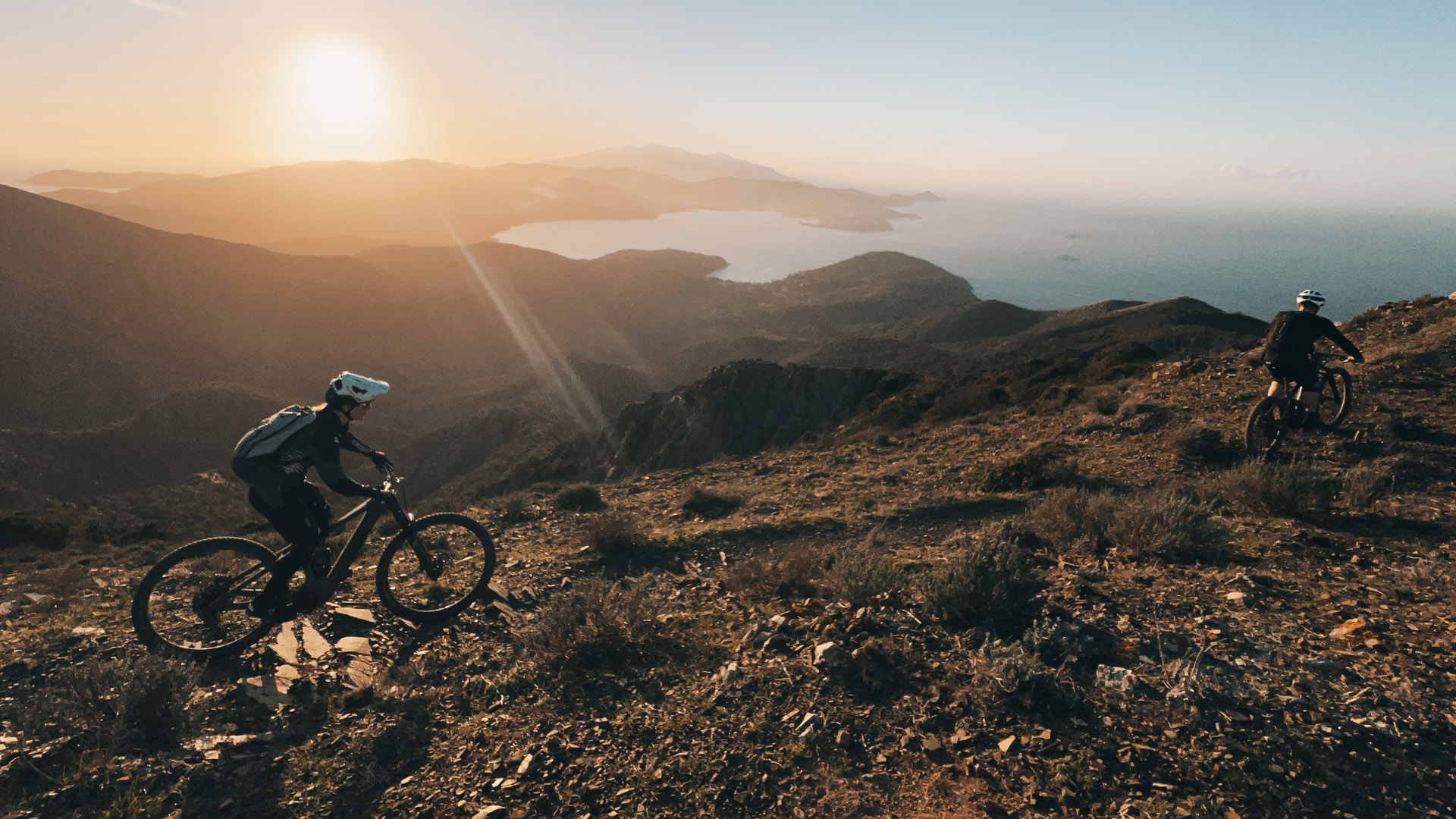 Séjour E-Bike itinérant en camping car à travers la Toscane et l'ìle d'Elbe