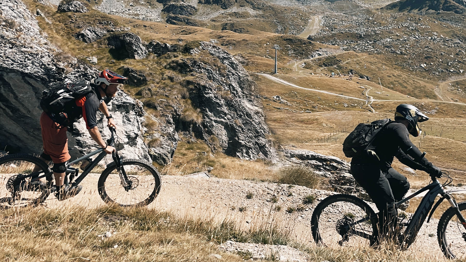 MTB & EMTB coaching with a professional instructor in Verbier